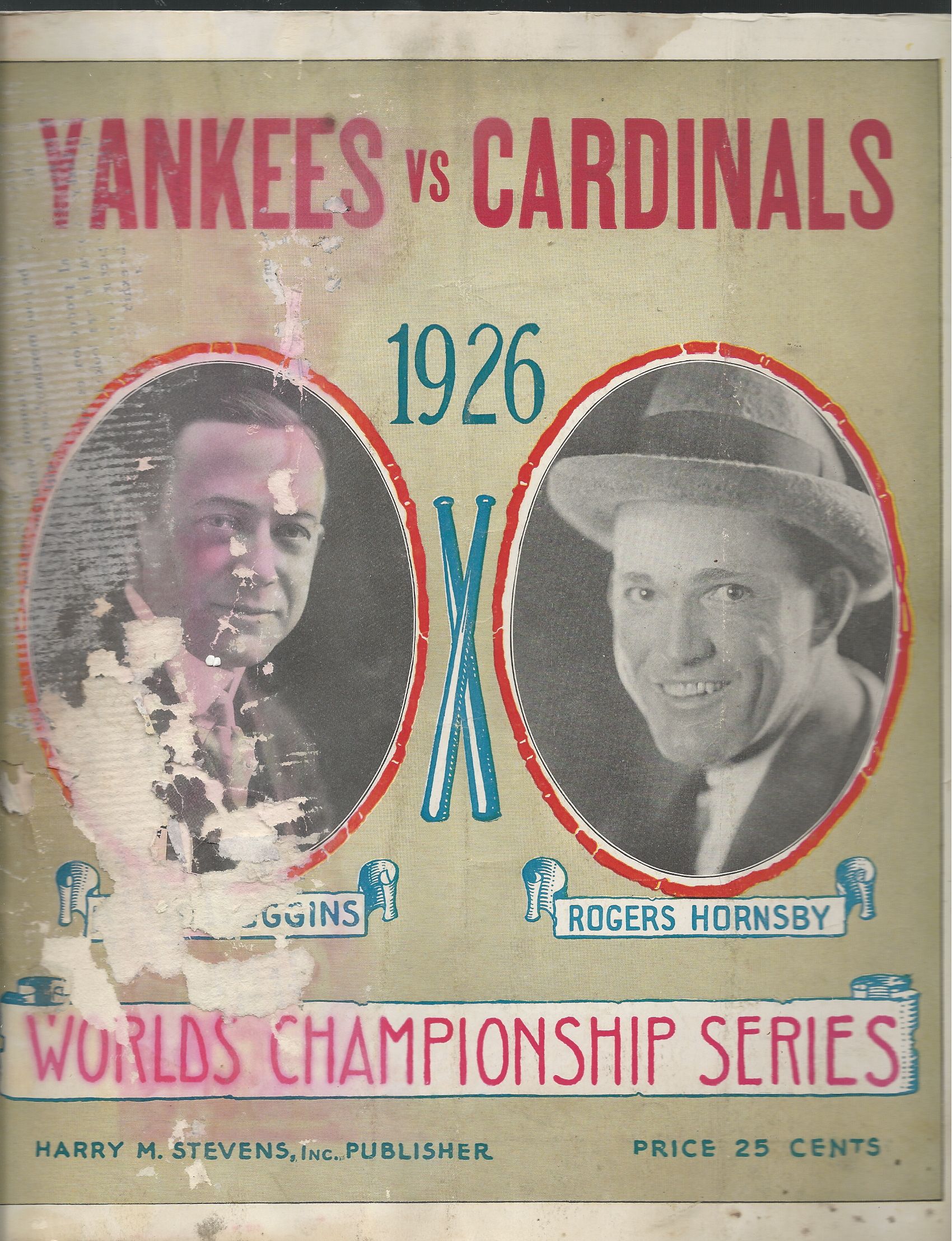 Lot Detail - 1926 World Series Program (NY Yankees vs St. Louis ... Lot Detail - 1926 World Series Program (NY Yankees vs St. Louis ...