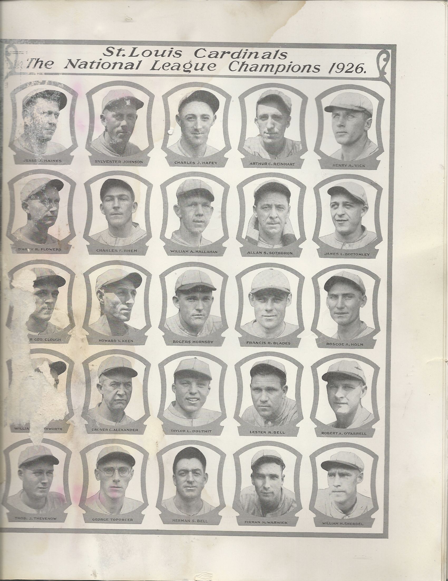 Lot Detail - 1926 World Series Program (NY Yankees vs St. Louis ... Lot Detail - 1926 World Series Program (NY Yankees vs St. Louis ...